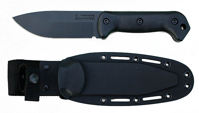 Lashing a Kabar BK4 sheath to molle using paracord | Survivalist Forum