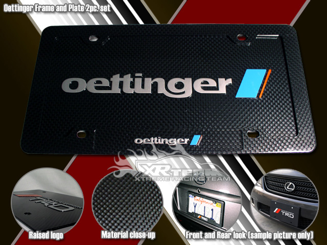 Oettinger license plate | VW Vortex - Volkswagen Forum